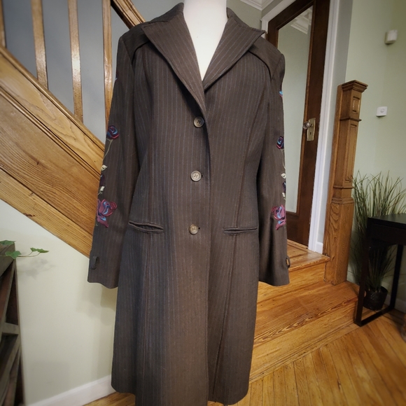 Suzanne Somers | Jackets & Coats | Suzanne Sommers Long Blazer Medium ...